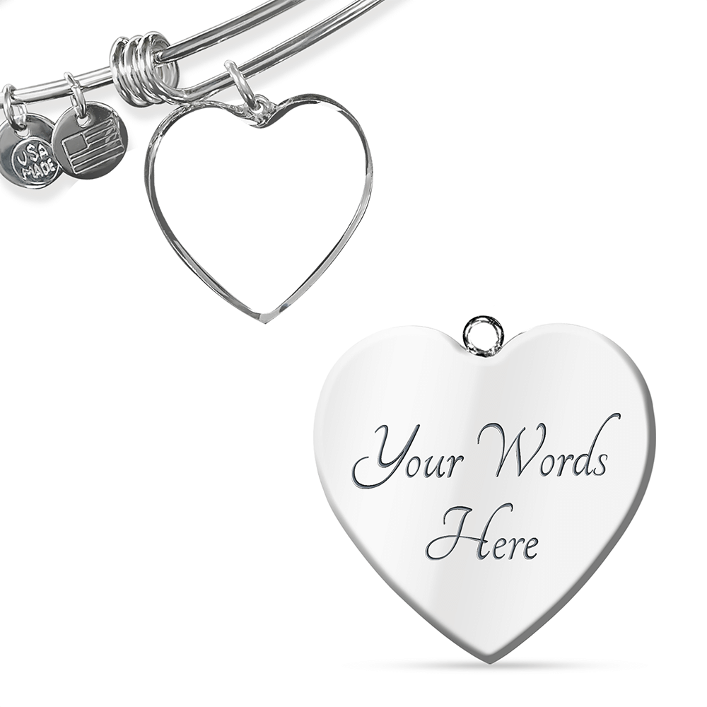 SEVEOS Herzchenarmband Personalisierbarer Armreif Mit Bild Und Gravu